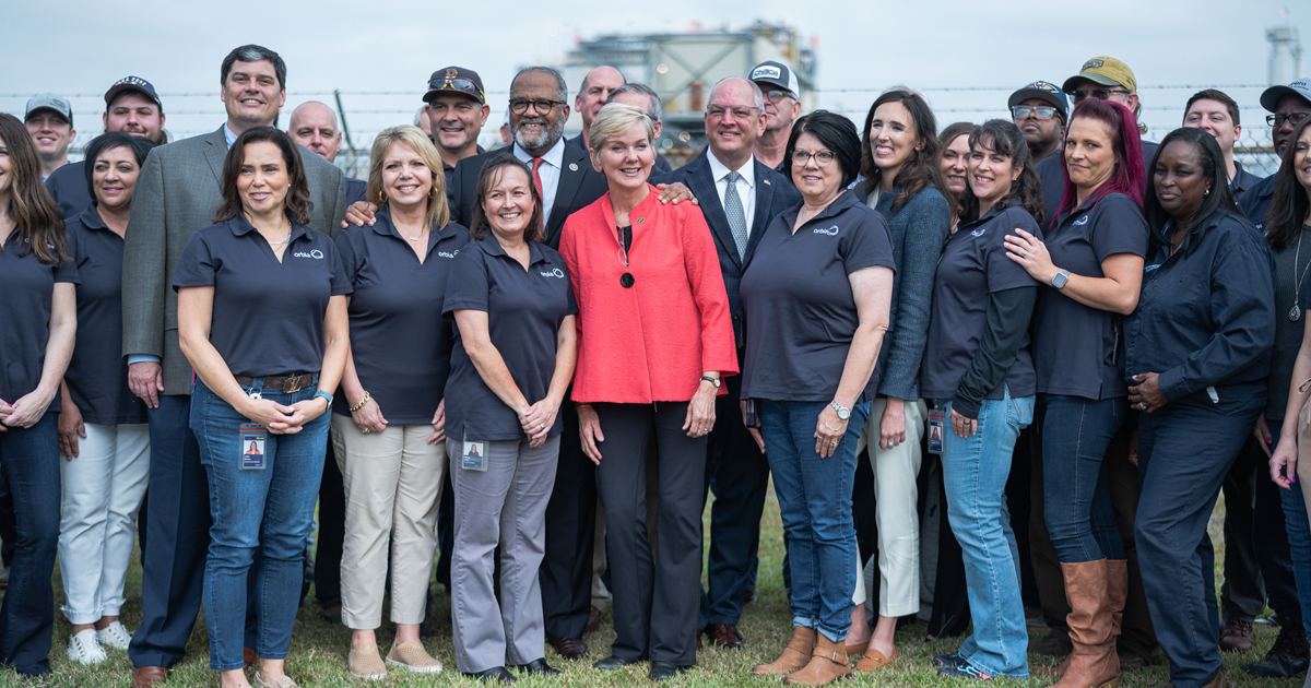 U.S. Department of Energy Secretary Jennifer Granholm Visits, Commends ...